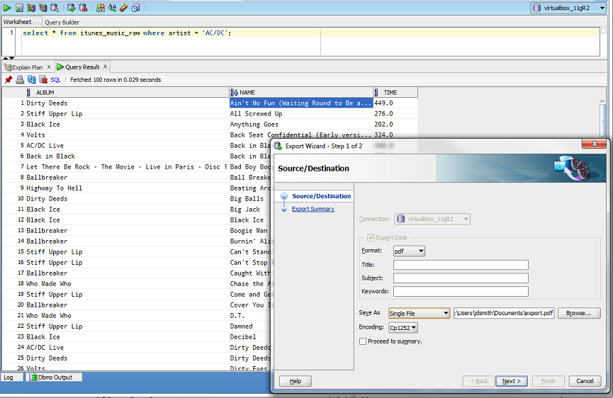 Sql Developer Quick Tip Filtering Your Data Grids 1055