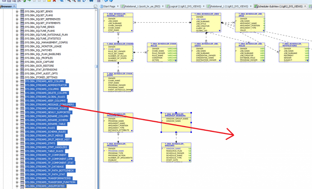 SQL Developer Data Modeler Quick Tip: Use SubViews