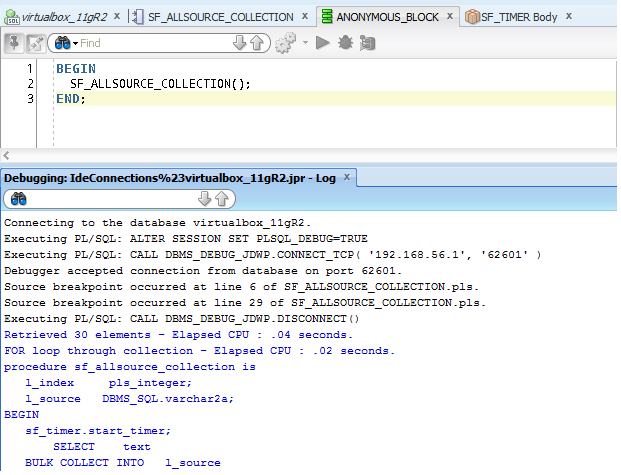 Debugging Plsql With Sql Developer Episode Iv