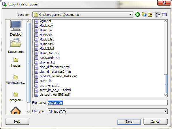 File Logging with SQL Developer v3.1