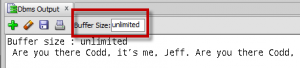 DBMS_OUTPUT in SQL Developer