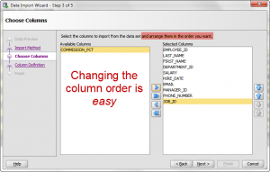 How to Import from Excel to a New Oracle Table with SQL Developer