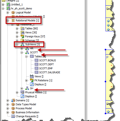 Importing Multiple Schemas To A Model In Oracle Sql Developer Data Modeler