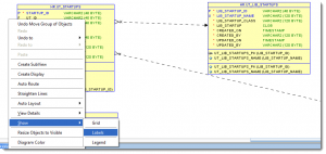 Configuring Display of Model Relationships in Oracle SQL Developer Data ...