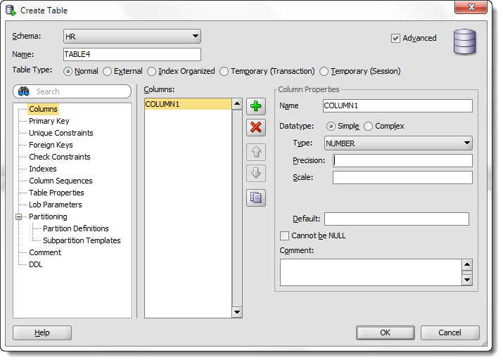How To Create New Table In Pl Sql Developer The Best Developer Images