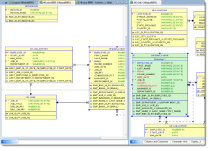 Oracle SQL Developer Data Modeler 4 User Interface Improvements