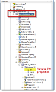 Defining 12c IDENTITY Columns in Oracle SQL Developer Data Modeler