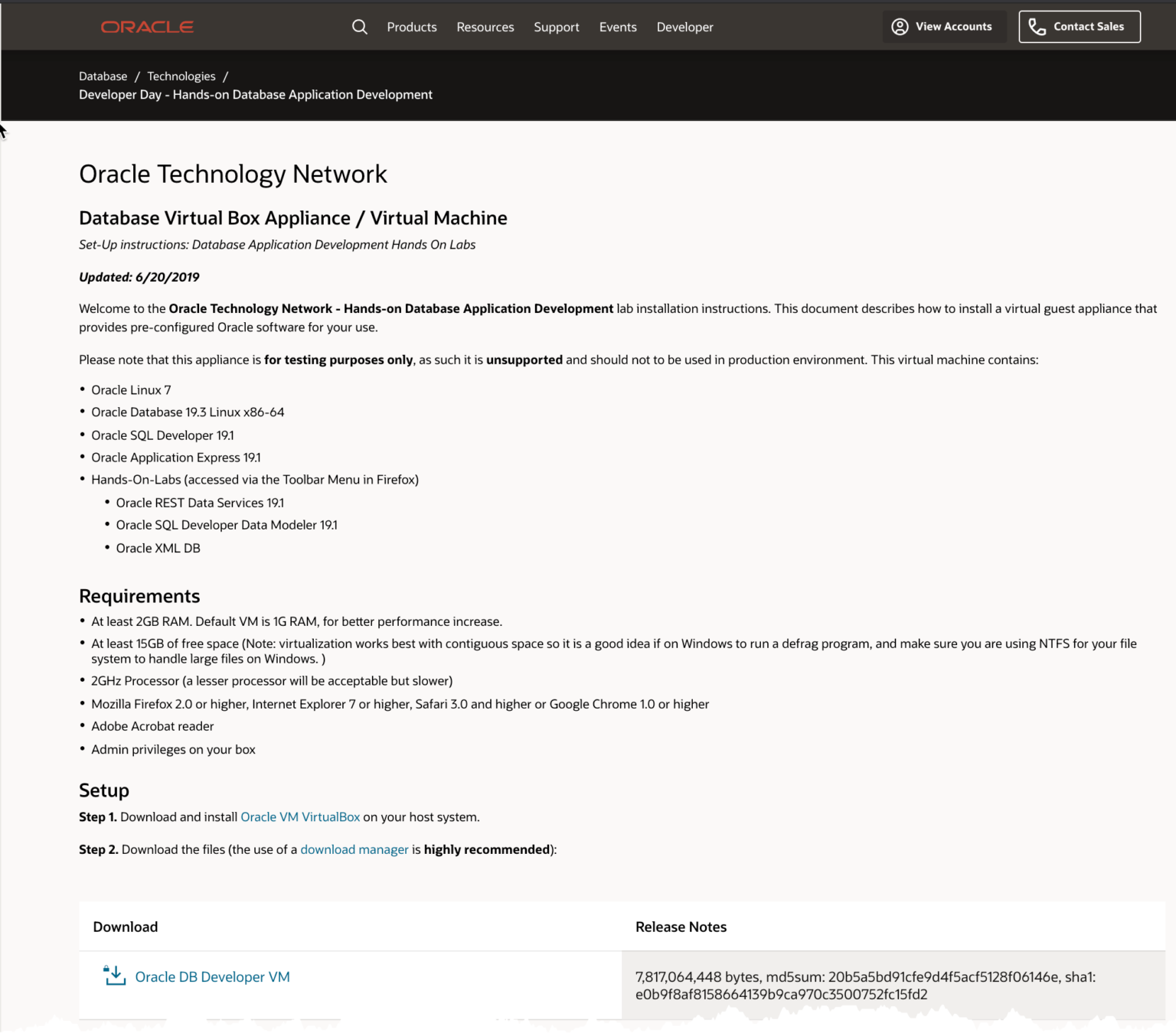 The Easy Way to get started with Oracle Database:VirtualBox!
