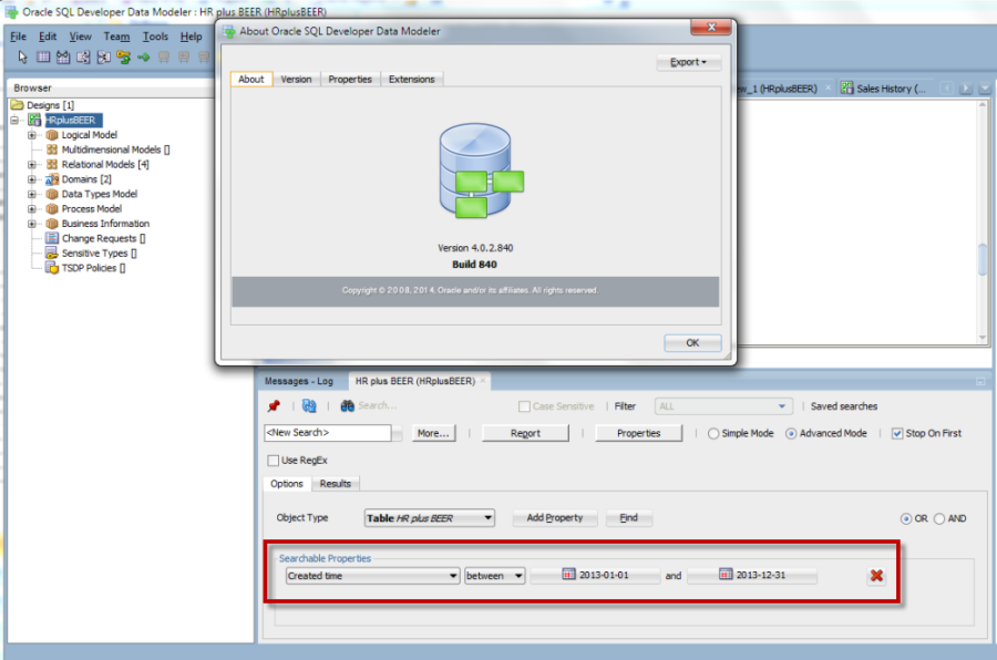 Oracle Sql Developer And Data Modeler V4 0 2 Are Now Available