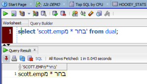 Non-English (or 💻 Emojis!) Character Display in Oracle SQL Developer