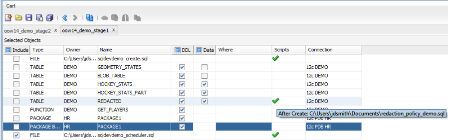 30 Sql Developer Tips In 30 Days Day 8 Use The Cart To Build Deployment Scripts 4984