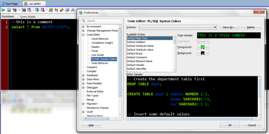 30 Sql Developer Tips In 30 Days Day 3 Syntax Highlighting