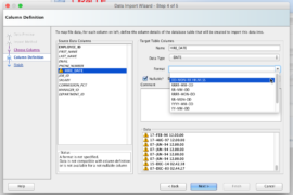 SQL Developer 4.1: Easier Excel Imports