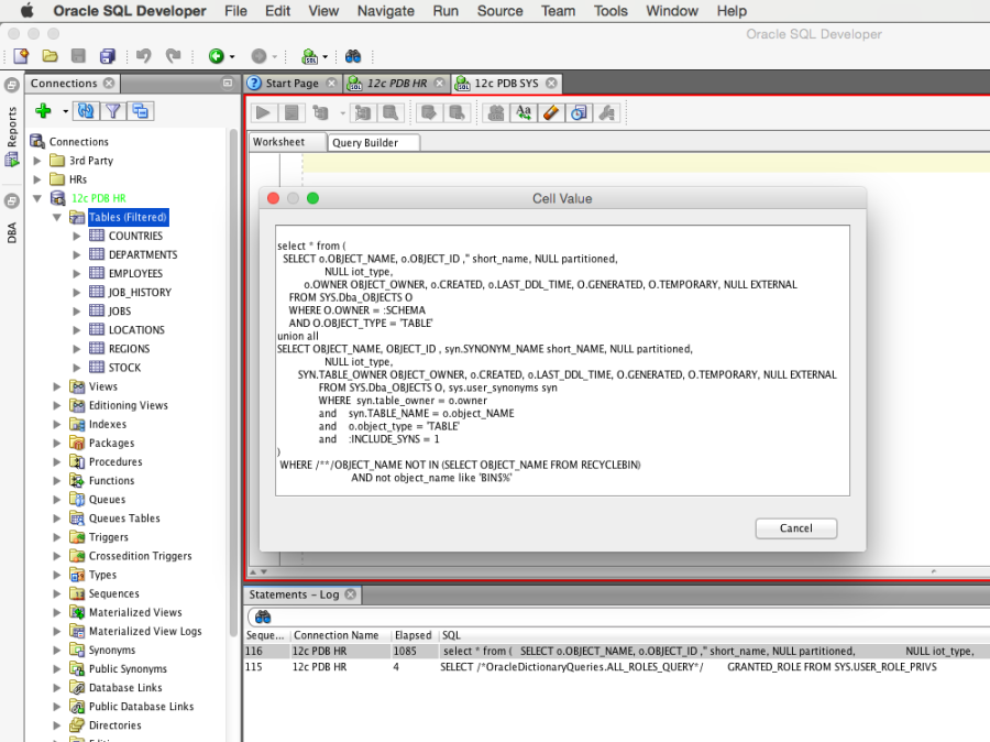 Oracle Sql Developer 41 Log All The Queries