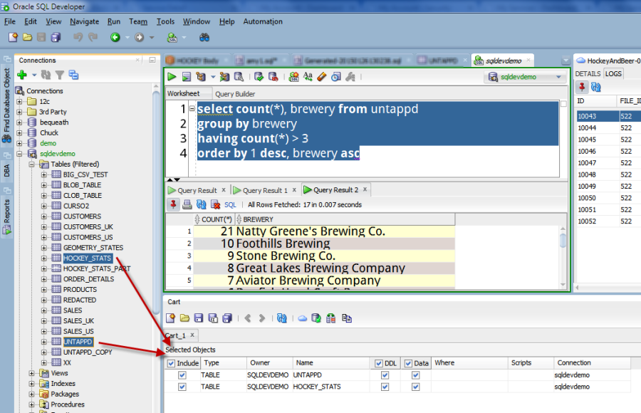 Oracle Sql Developer And The Oracle Database Schema Service