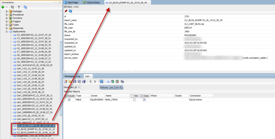 Batch Loading Your Oracle Database Cloud Services Via The Sql Developer Command Line Interface