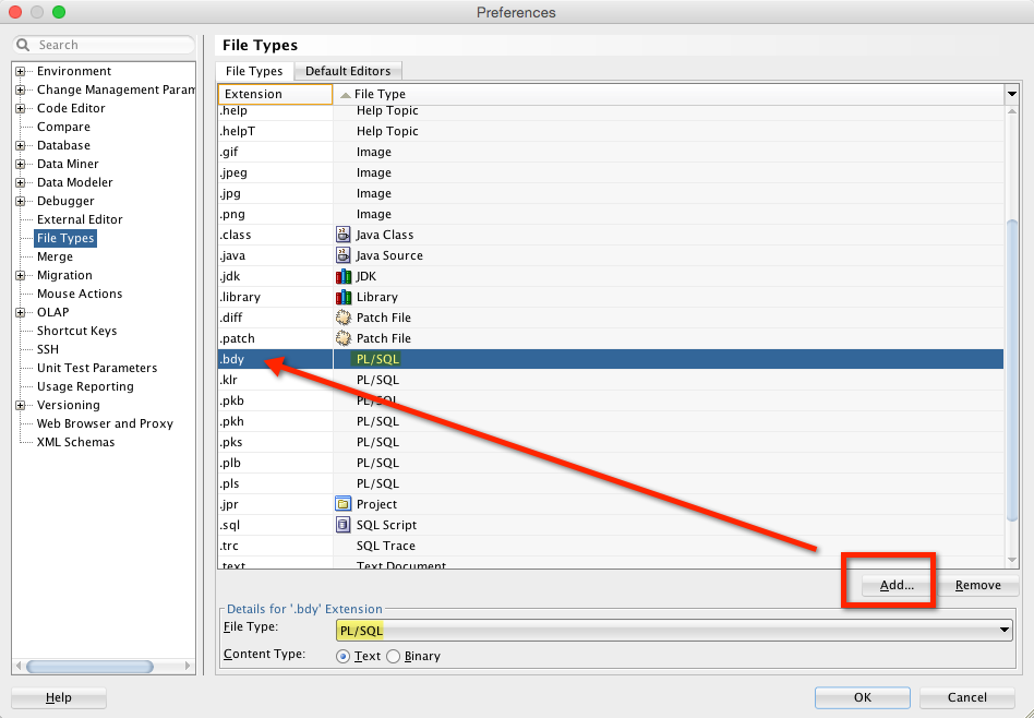 Customizing File Extensions For Your PL SQL Code In Oracle SQL Developer