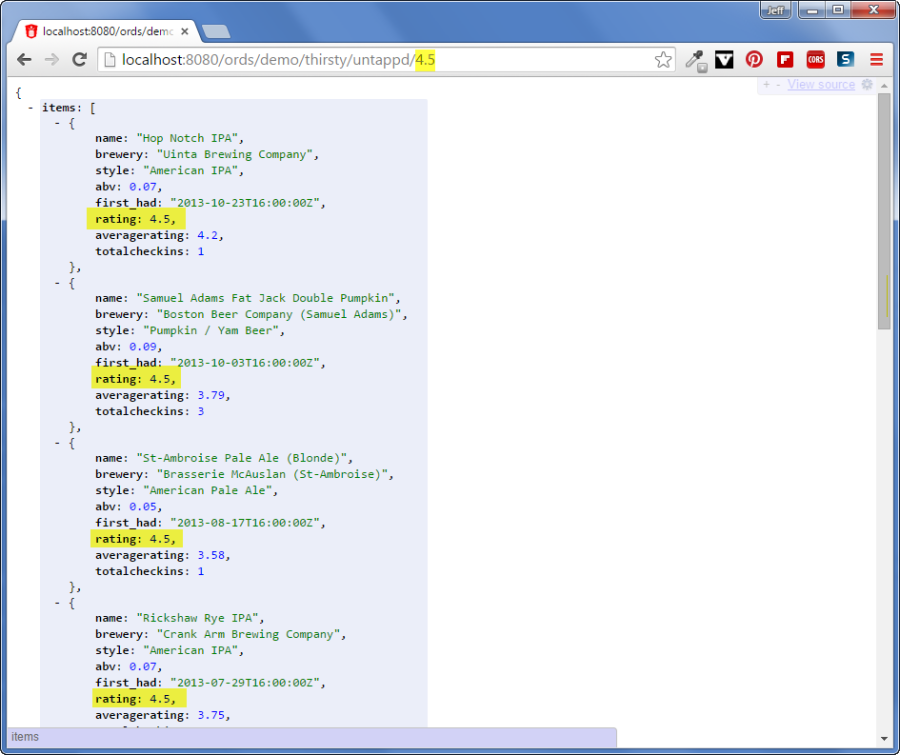 Defining A Restful Service In Sql Developer With Binds