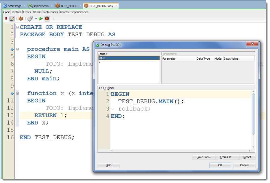debug_main | ThatJeffSmith debug_main | ThatJeffSmith