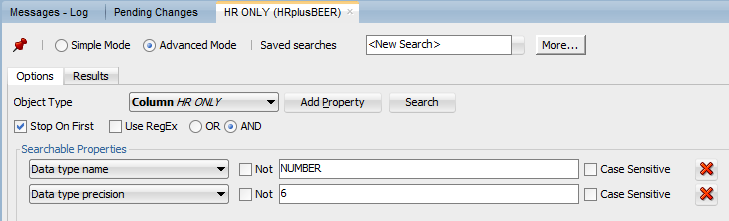 Search And Replace In Oracle SQL Developer Data Modeler