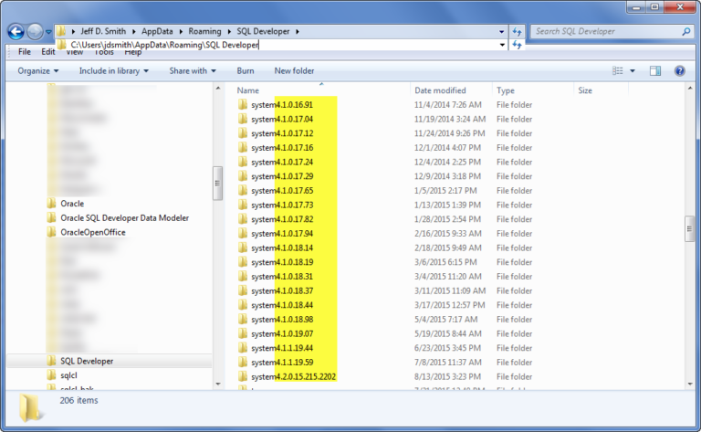 How to Reset Your SQL Developer Preferences/Settings