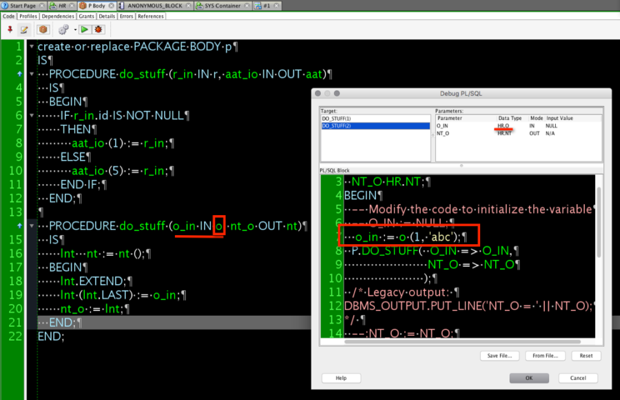 Debugging PL/SQL Collections Revisited