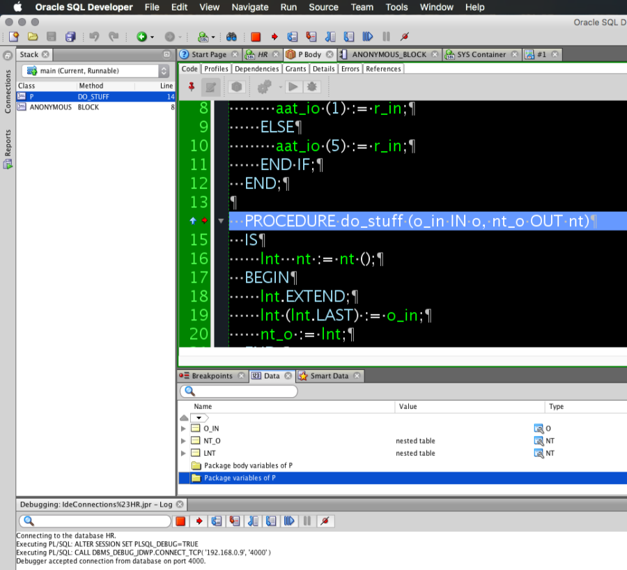 Debugging PL/SQL Collections Revisited
