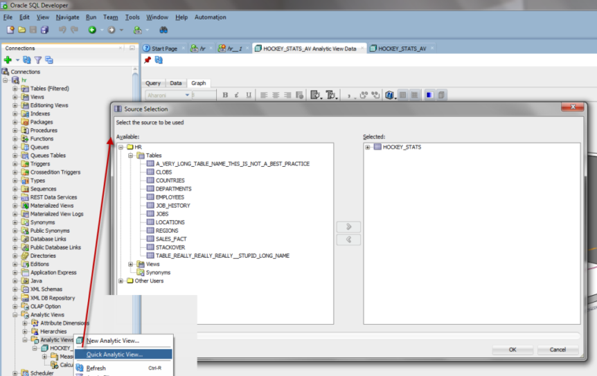 Oracle Database 12c Release 2 Analytic Views And Sql Developer 1969