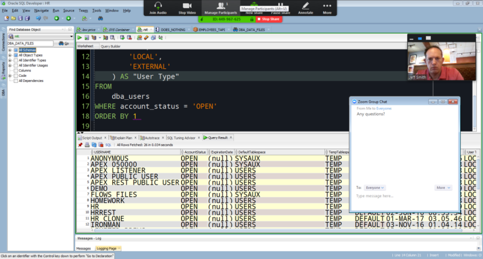 Upcoming Webcasts Getting Started With Sql Developer Sqlcl And Ords