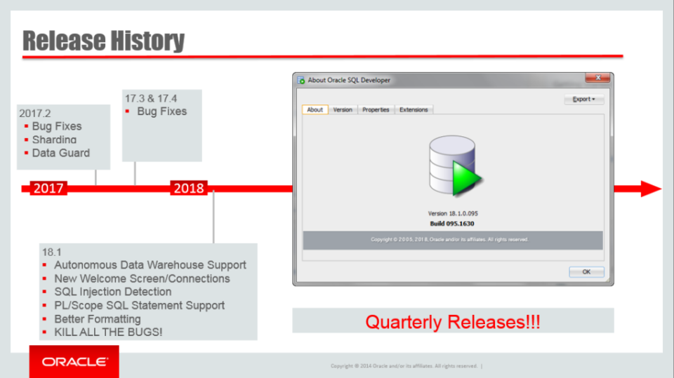 Oracle SQL Developer - Do I Need to Upgrade?