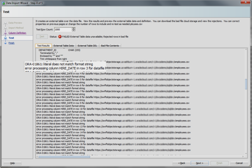 Loading data from OSS to Oracle Autonomous Cloud Services with SQL ...