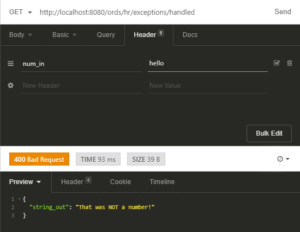Building a RESTful Web Service using SQL Developer Web (PUT)