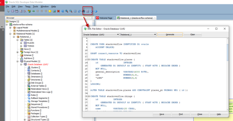 Data Modeler Tip: Assigning a SCHEMA to Your Objects