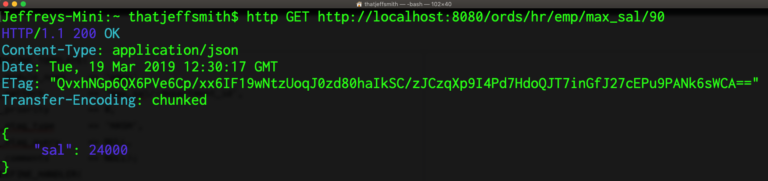 How To Build A Rest Api That Calls A Pl Sql Function W Ords