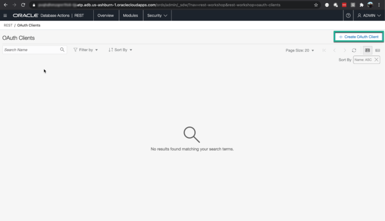 Sqldev Web Securing Restful Services In Oracle Autonomous Database With Oauth2