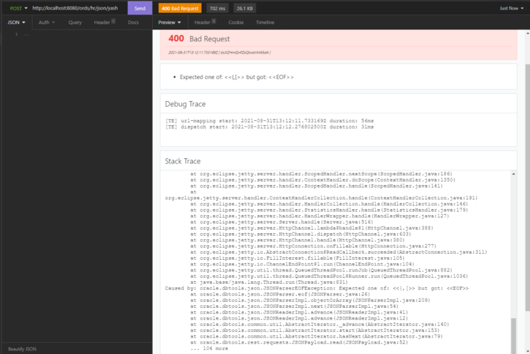 How To Debug Your Rest Apis In Oracle Rest Data Services 