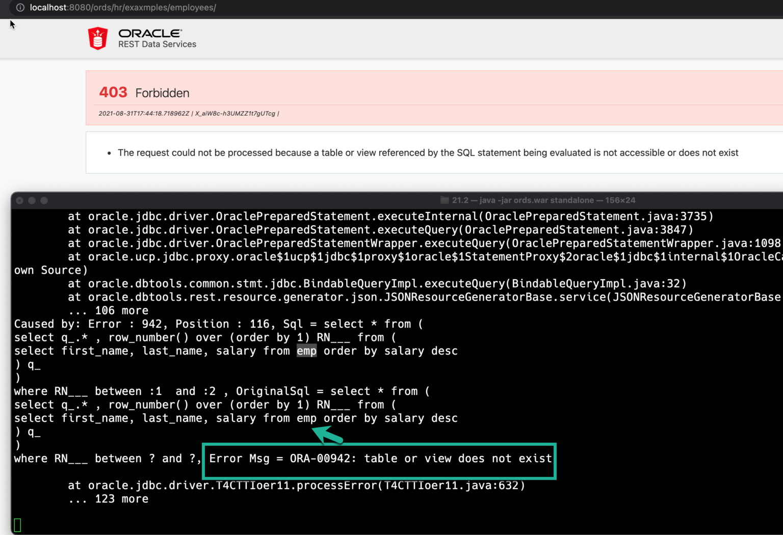 How To Debug Your Rest Apis In Oracle Rest Data Services