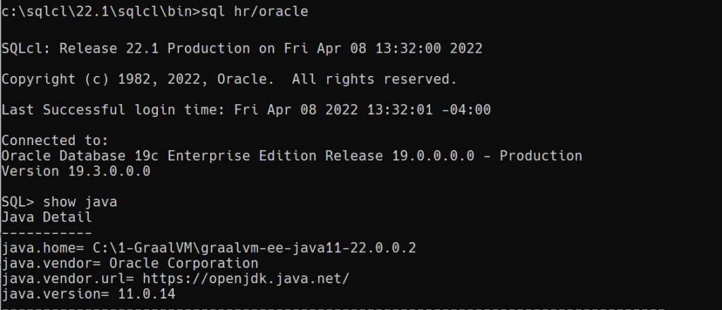 How To Execute Javascript In Oracle Sqlcl Version 221 And Higher