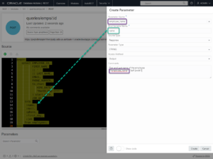 How To: Oracle POST API..Run SQL..Retrieve JSON Results