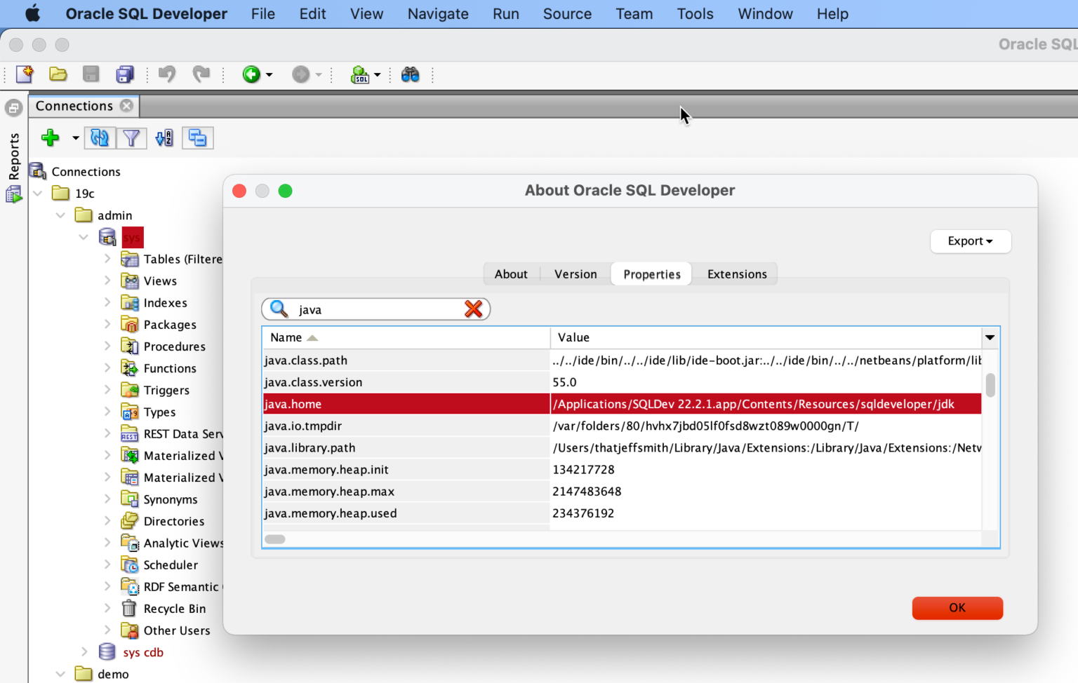 Oracle SQL Developer for the Mac: Easy & Fast!