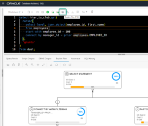 Oracle Explain Plan, our new viewer in SQL Developer Web