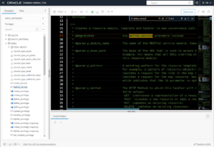 Create a ORDS REST API in a single PL/SQL call