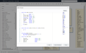 Generating DDL for your Oracle objects in SQL Developer Web