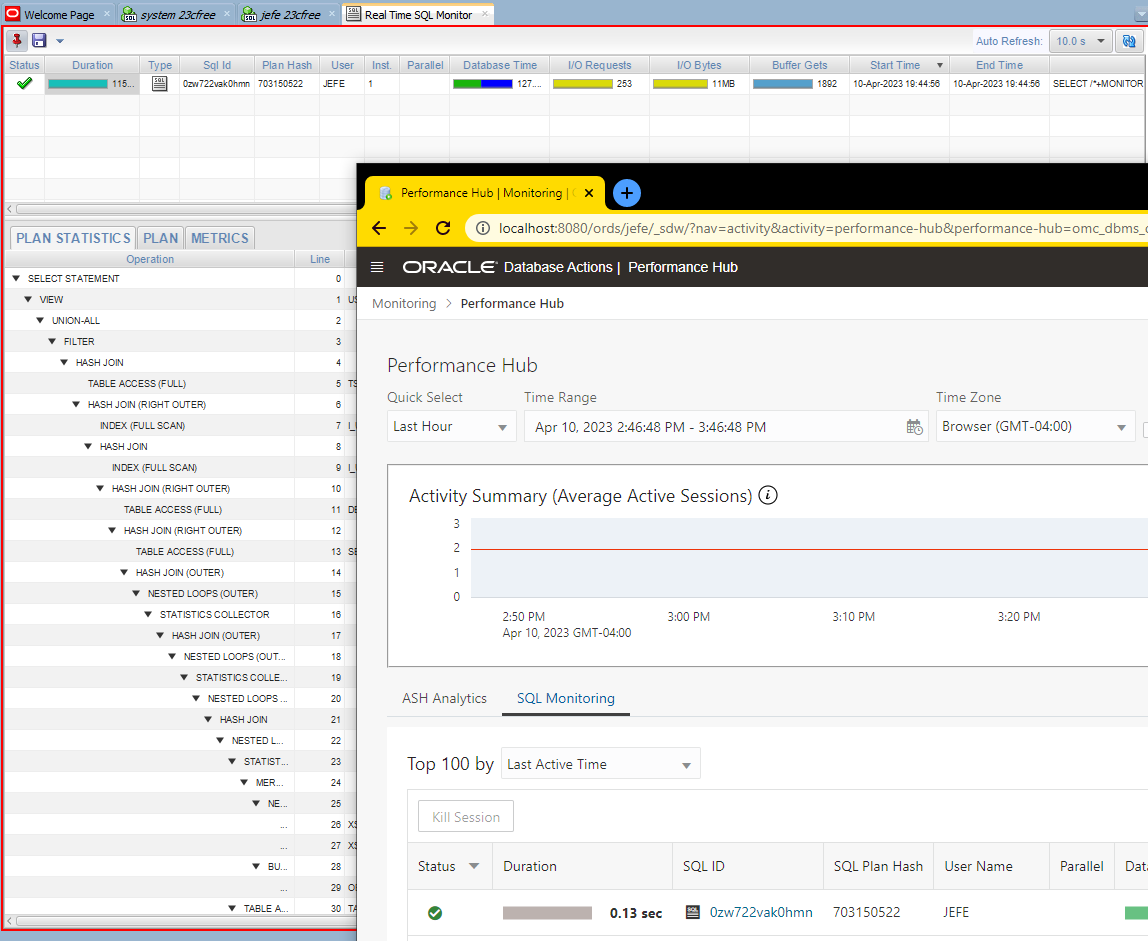 Oracle Database 23c Free Developer VirtualBox Notes
