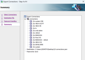 How to Import connections from SQL Developer to VS Code