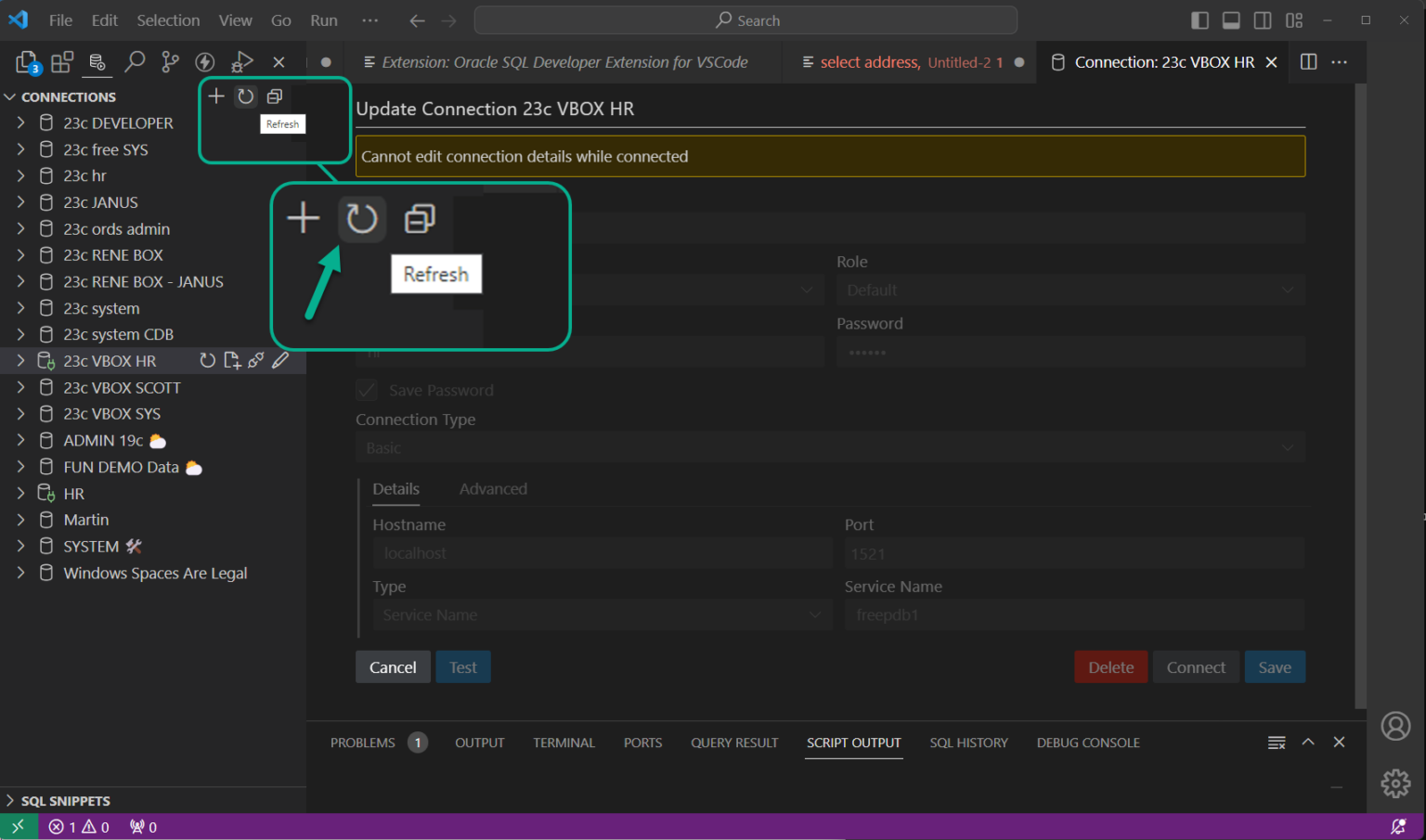 How to Import connections from SQL Developer to VS Code