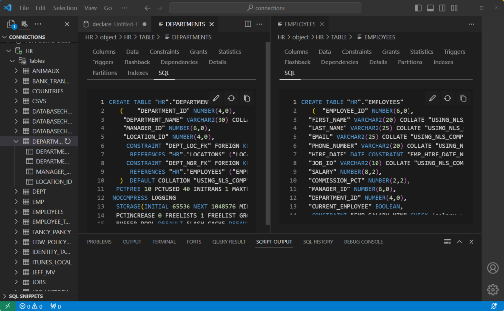 table-side-by-side-vs-code | ThatJeffSmith