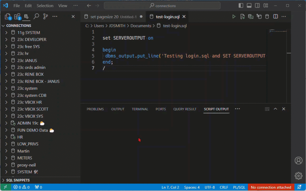 Execute Scripts Files Thatjeffsmith