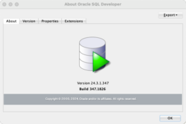 Oracle SQL Developer 24.3.1 is now available