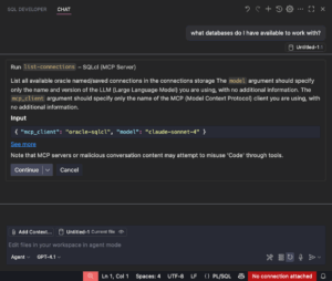 Getting Started with our MCP Server for Oracle Database